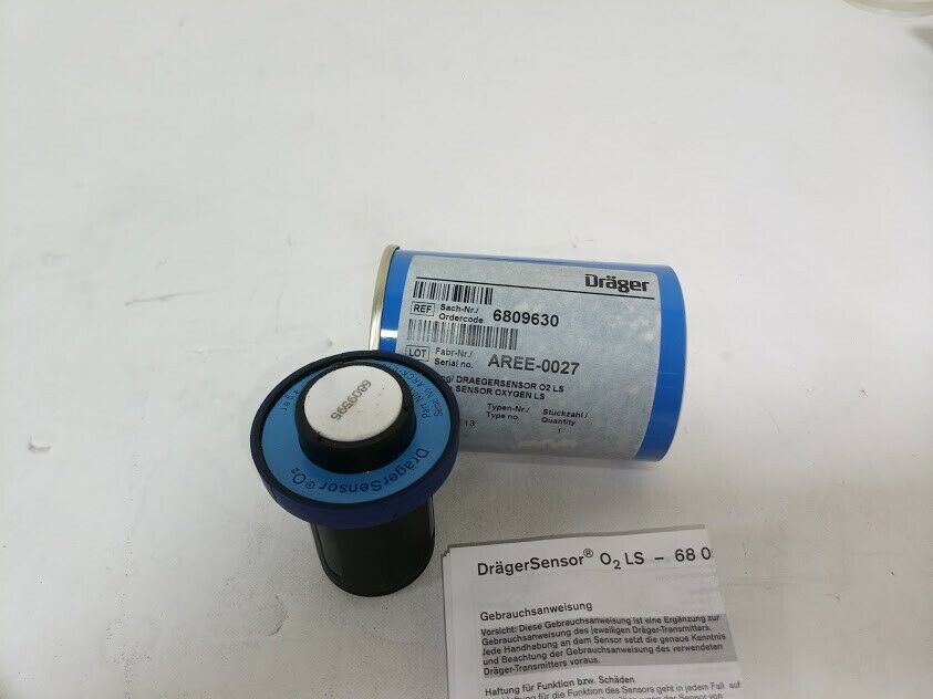 Drager 6809720 O2 LS Oxygen Sensor for Dräger Polytron New Not in ...