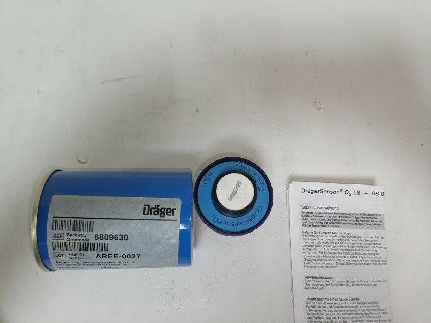 Drager 6809720 O2 LS Oxygen Sensor for Dräger Polytron New Not in ...
