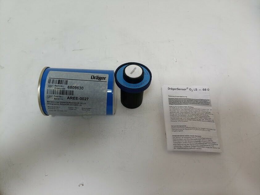 Drager 6809720 O2 LS Oxygen Sensor for Dräger Polytron New Not in ...