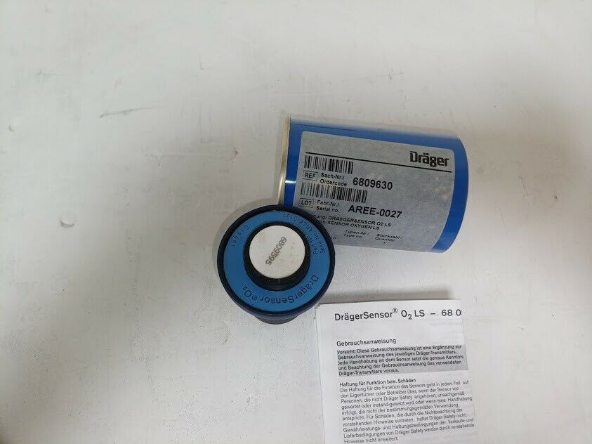 Drager 6809720 O2 LS Oxygen Sensor for Dräger Polytron New Not in ...