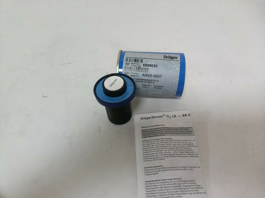 Drager 6809720 O2 LS Oxygen Sensor for Dräger Polytron New Not in ...
