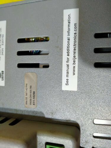 Beijer Exter T100 06030B Firmware V1.11 B73.1.6 ACTech technology ...