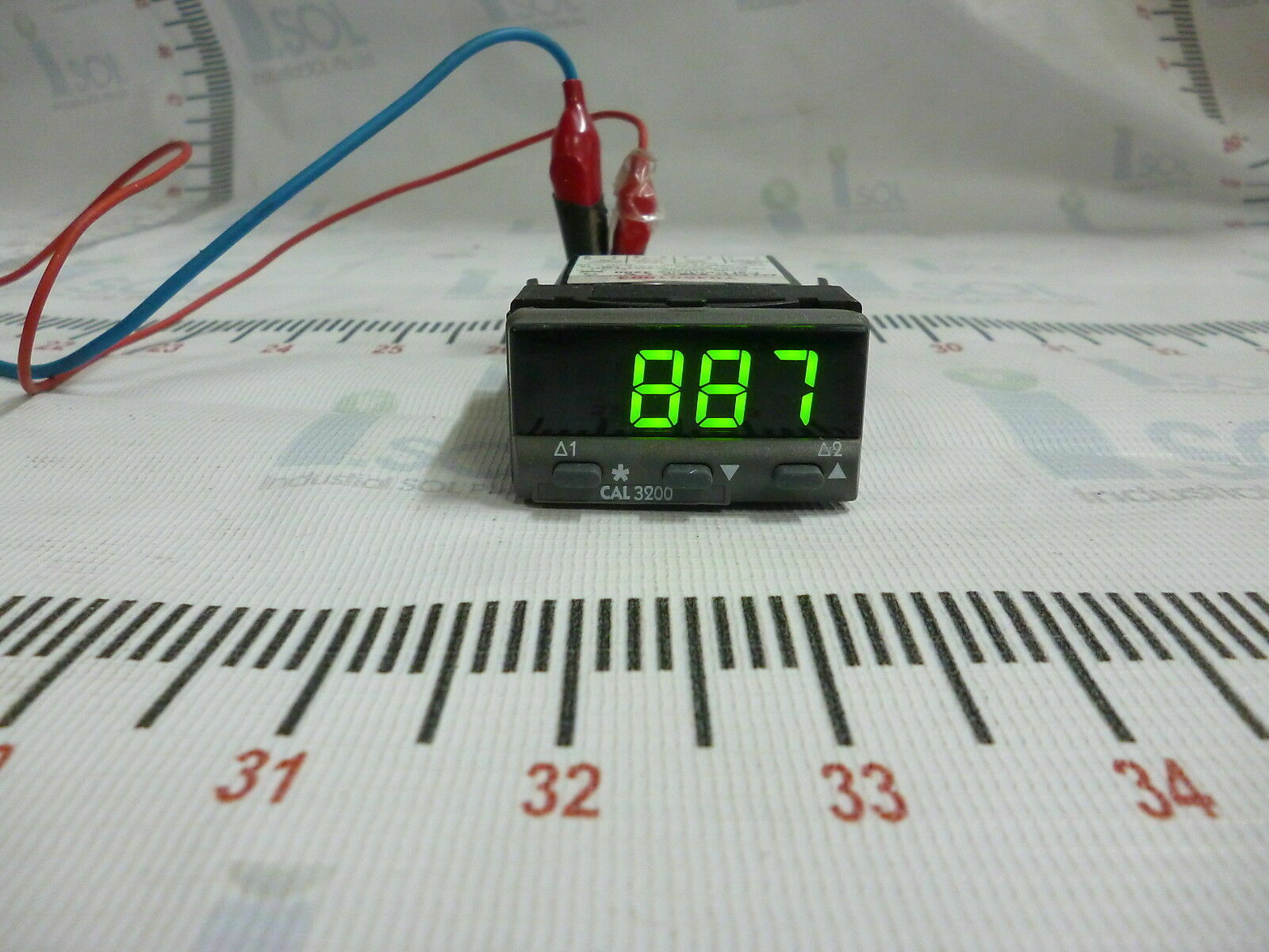 CAL Controls 3200 PRL 4A Temperature Controller 320000 west control ...