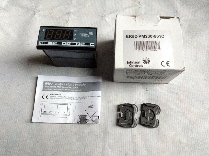 Johnson Controls ER52-PM230-501C Evaporator Controller Electronic Refrigeration - Industrial SOL ...