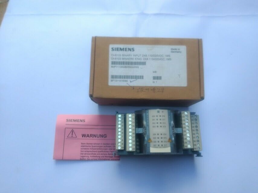 Siemens DI-6103 6MF11130GB030AA0GG PLC GC6-103-E.02 New - Industrial ...