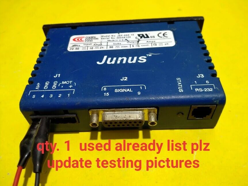 JSP-090-10 Copley Controls Corp. Servo Amplifer Junus - Industrial SOL Pte Ltd