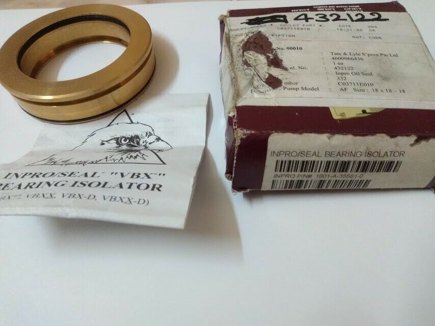 Inpro Corporation P/n 1901-A-35581-0 Inpro/Seal Bearing Isolator ...