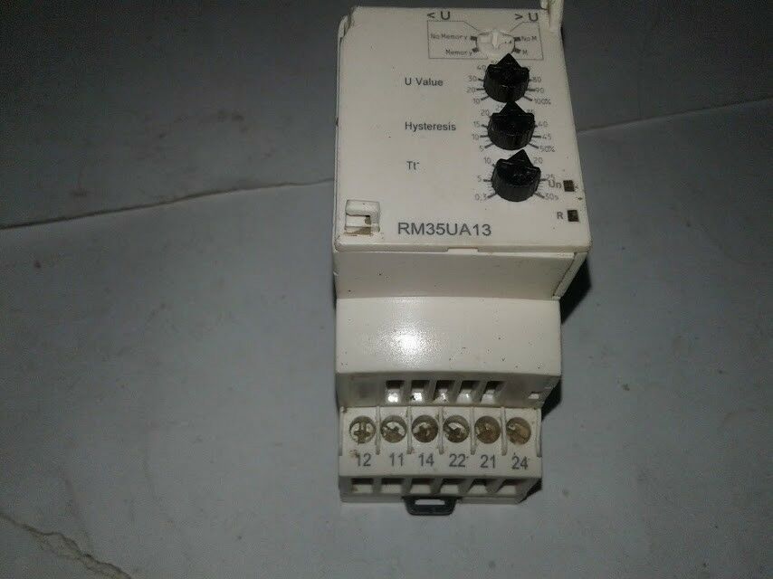RM35UA13MW Telemecanique Voltage Measurement Relay RM35UA13