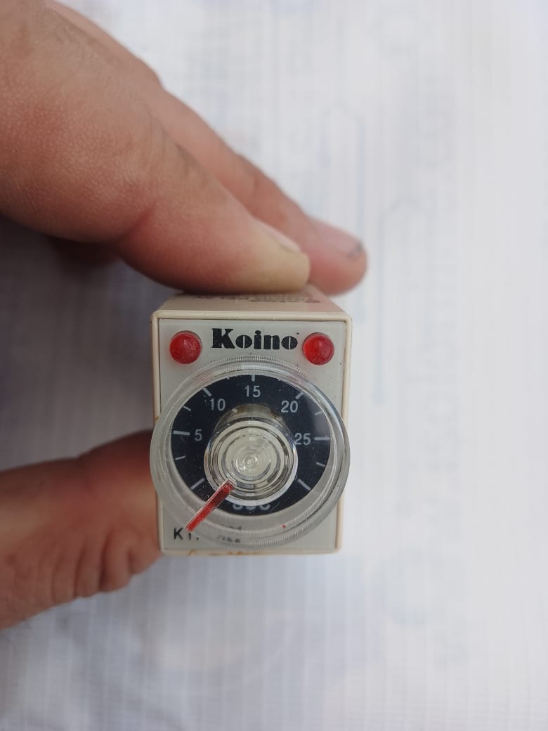 Koino KTM-3M Analog Timing Relay AC220V 1.5A KTM3M 0-30 Sec Kun Hung ...