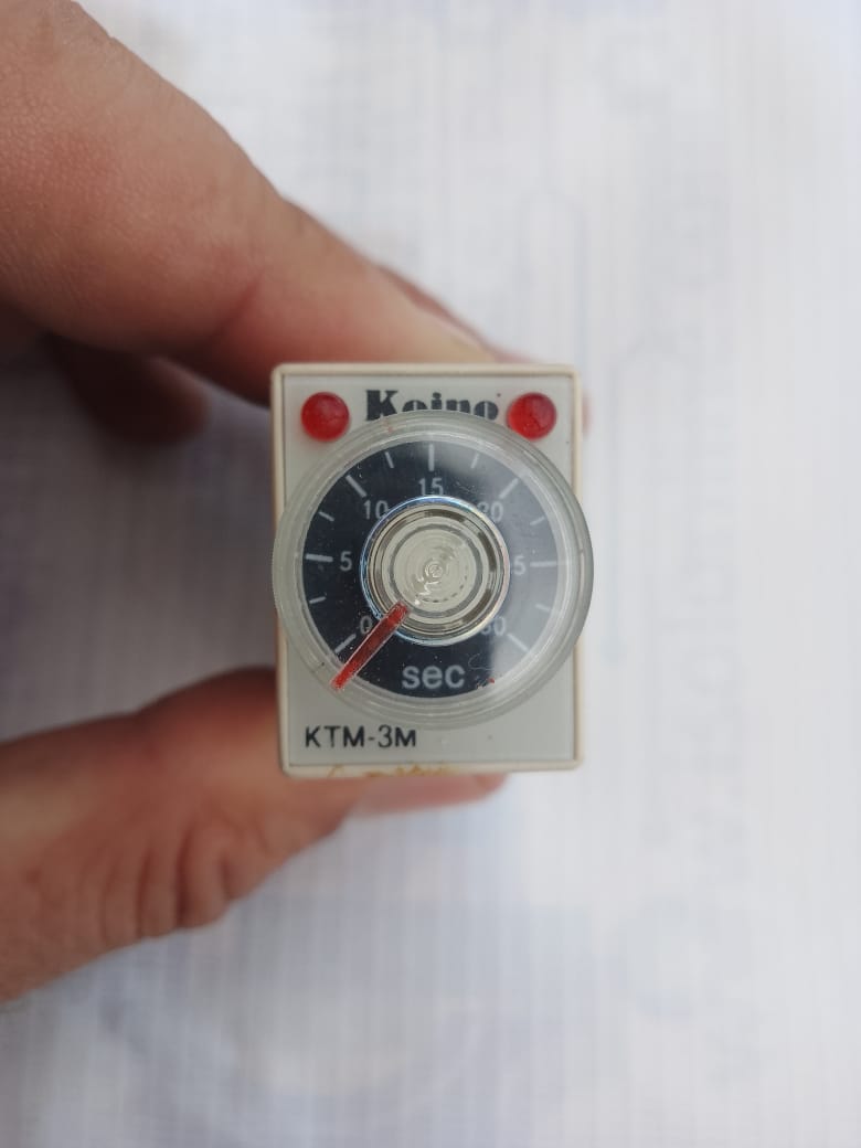 Koino KTM-3M Analog Timing Relay AC220V 1.5A KTM3M 0-30 Sec Kun Hung New - Industrial SOL Pte Ltd