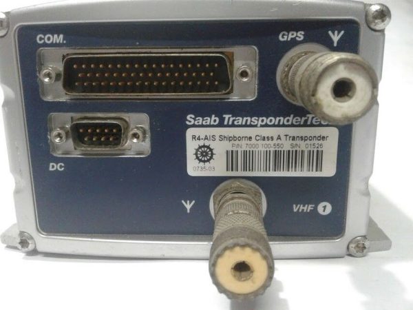Saab Transpondertech 7000 100-550 R4-AIS shipborne Class A Transponder ...