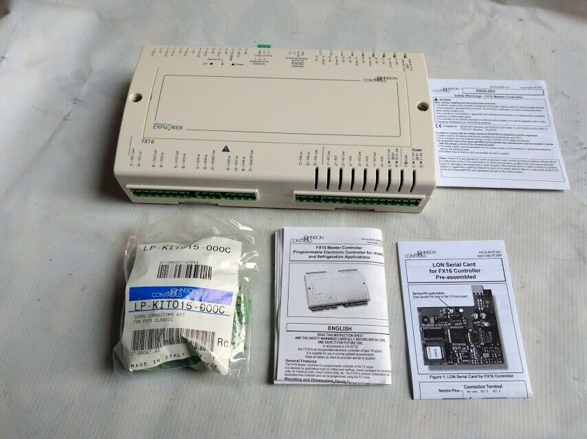 Johnson Controls LP-FX16D02-000C FX16 Master Controller Programmable ...