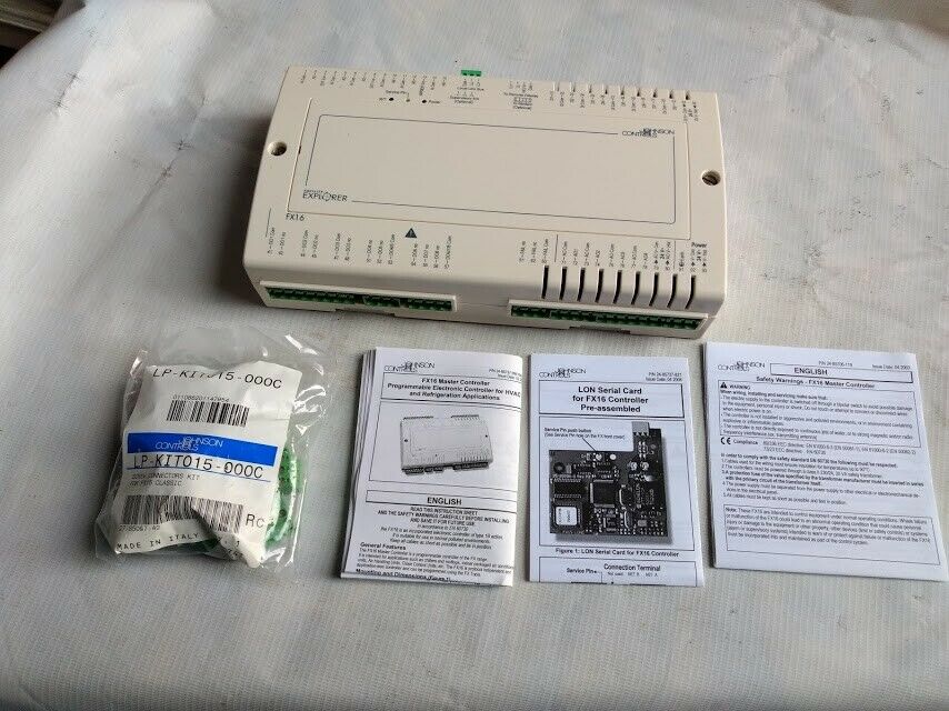 Johnson Controls LP-FX16D02-000C FX16 Master Controller Programmable ...