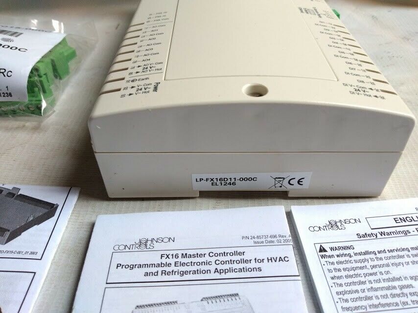 Johnson Controls LP-FX16D11-000C Master Controller Programmable ...