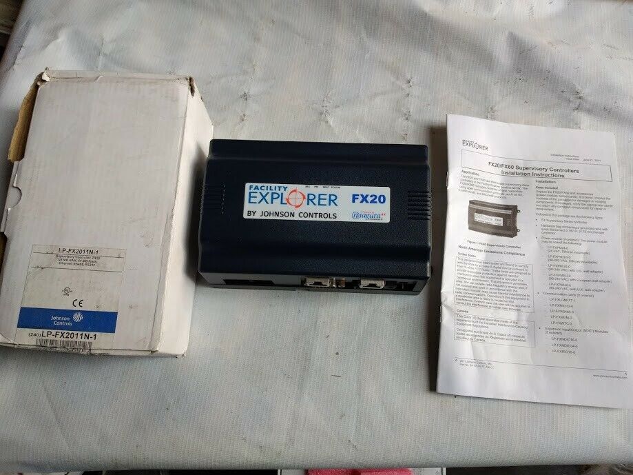 Johnson Controls Explorer LP-FX2011N-1 FX20/FX60 Rev 2.2 Tridium ...