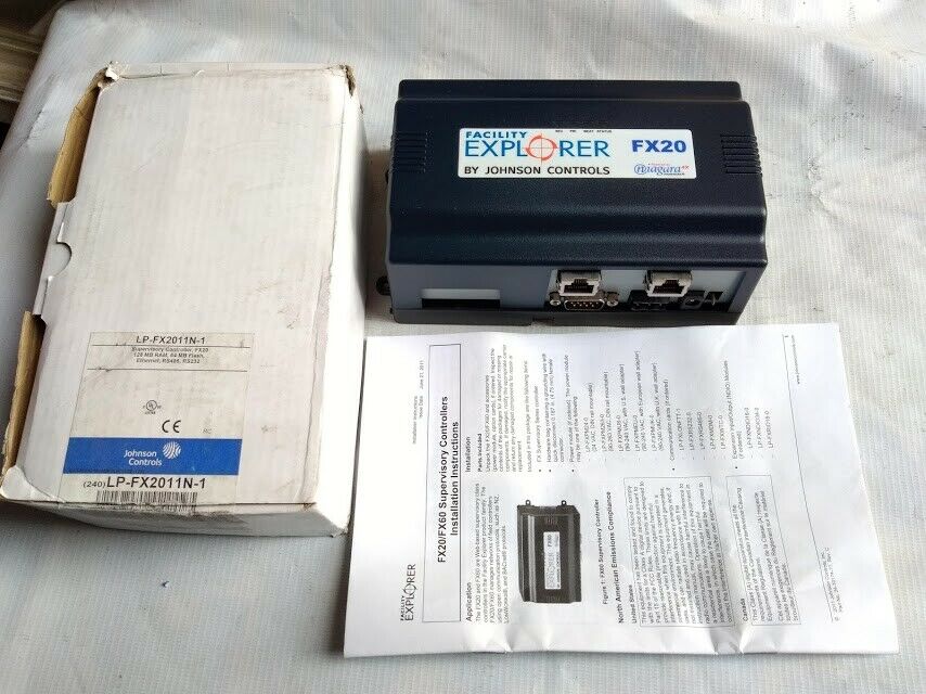 Johnson Controls Explorer LP-FX2011N-1 FX20/FX60 Rev 2.2 Tridium ...