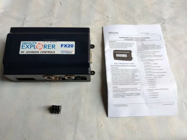 Johnson Controls Explorer LP-FX2021N-1 FX20/FX60 Rev 2.2 Tridium ...