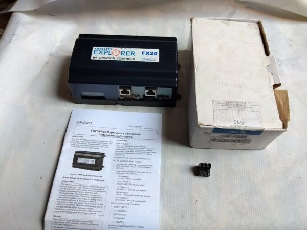 Johnson Controls Explorer LP-FX2021N-1 FX20/FX60 Rev 2.2 Tridium ...
