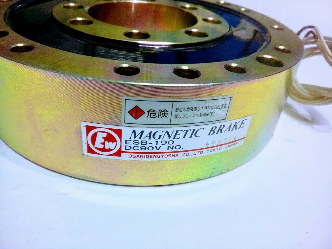 New Magnetic Break ESB-190 DC90V Ew Osakidengyosha - Industrial SOL Pte Ltd