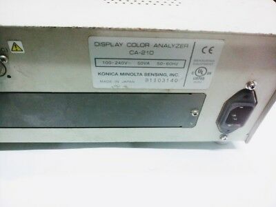Konica Minolta Inc Display Color analyzer CA-210 Konica Minolta CA210 ...