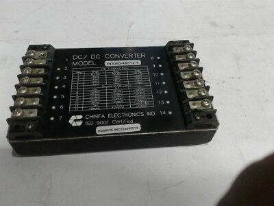Chinfa Electronics Ind. DC / DC Converter HDD60-48S12-T DC to DC ...