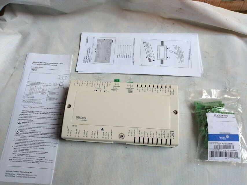 Johnson Controls LP-FX16X04-000C FX16Plus Master Controller Extended ...
