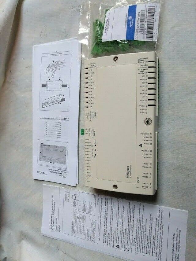 Johnson Controls LP-FX16X04-000C FX16Plus Master Controller Extended ...