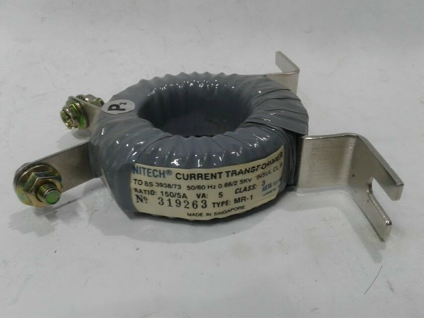New NiTech Solutions Ltd MR-1 150/5A VA 5 Class 3 Current Transformer ...