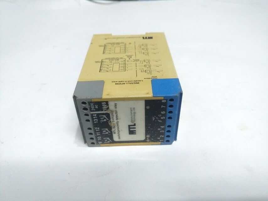 Measurement Technology MTL 2213 240VAC 3-Channel Switch/Proximity Relay ...