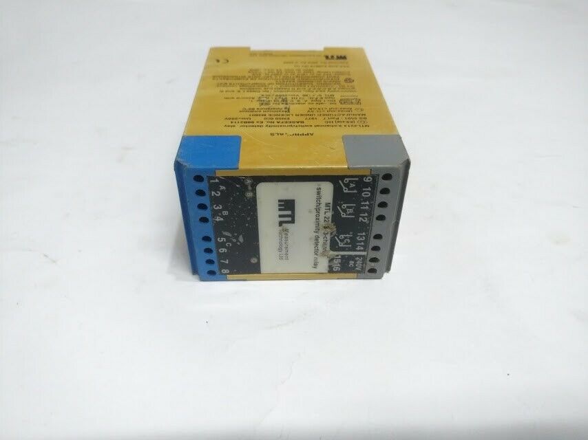 Measurement Technology MTL 2213 240VAC 3-Channel Switch/Proximity Relay ...