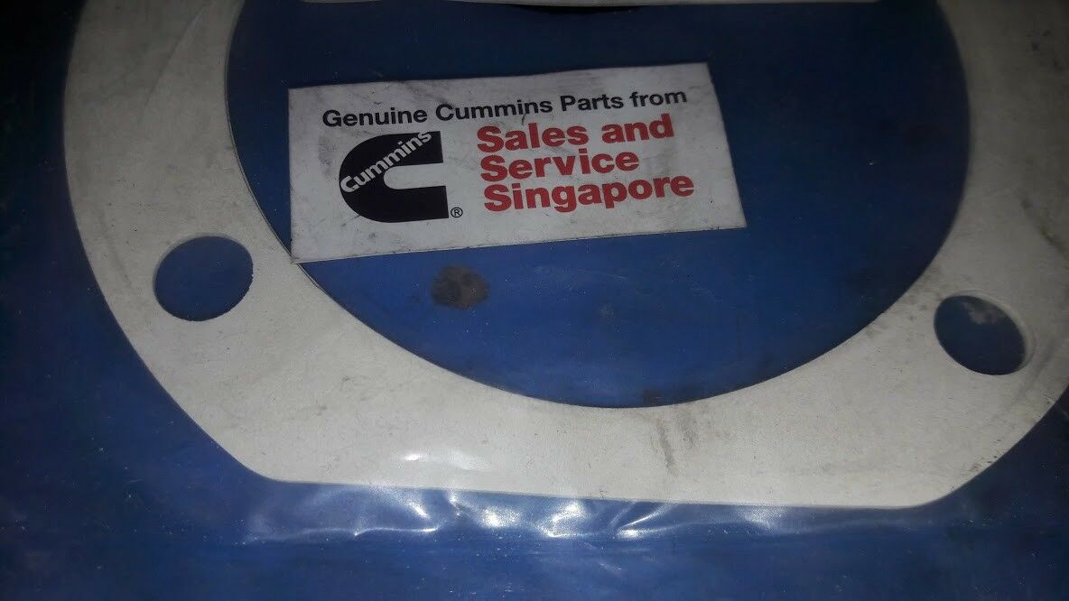 Genuine Cummins Gasket Fuel pump 4026171 set of 2 Marine Store spare ...