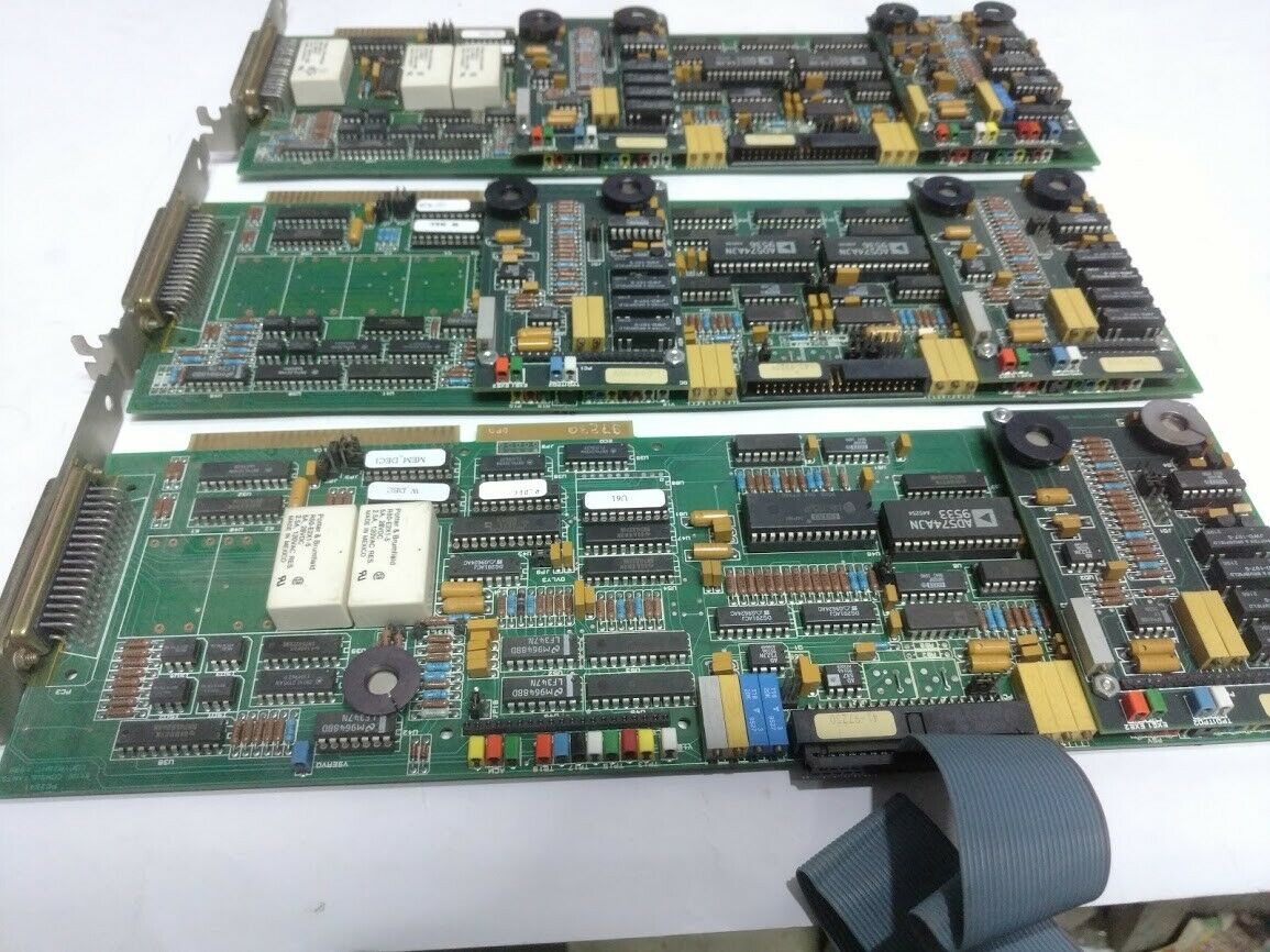 SKDE Consultant PC2543 And PC2541 ISA Interface Card Set Of 3 Cards ...