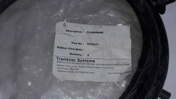Transvac Systems Flushring 5433471 Land And Marine vacuum sewerage ...