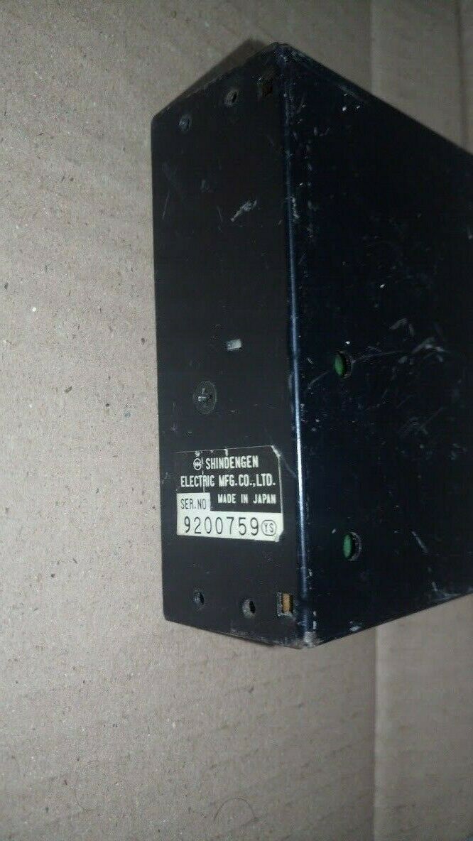 Shindengen Electric EY05003U Power Supply 100-120v - Industrial SOL Pte Ltd