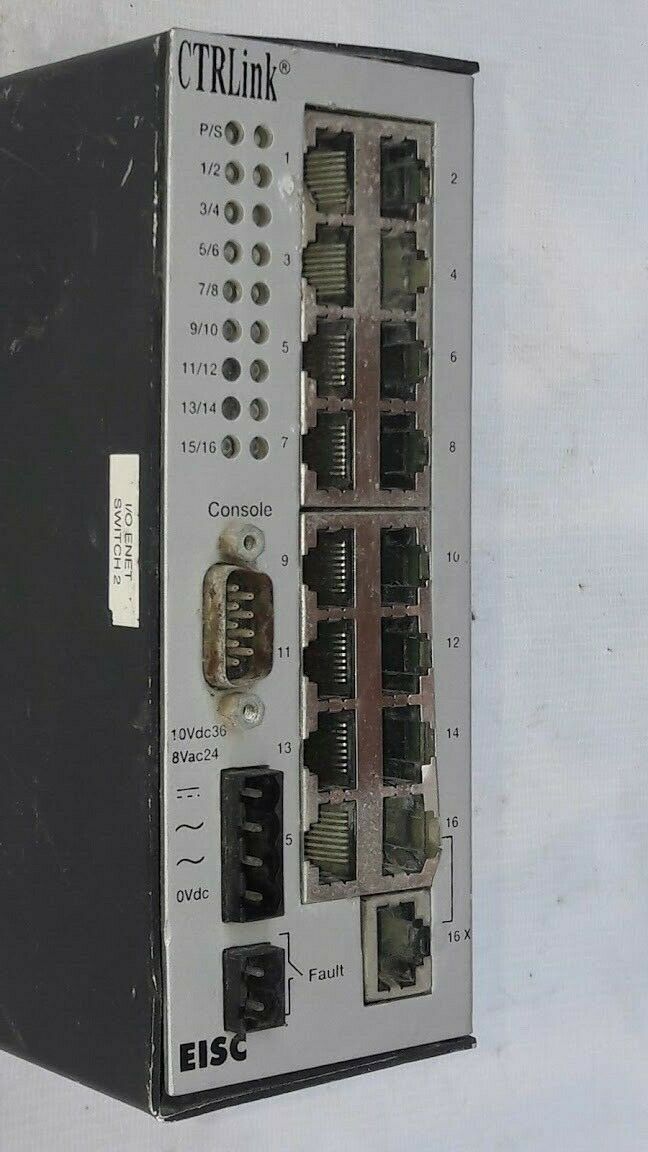 Contemporary Controls EISC16-100T CTRLink 16 Port Ethernet Switch ...