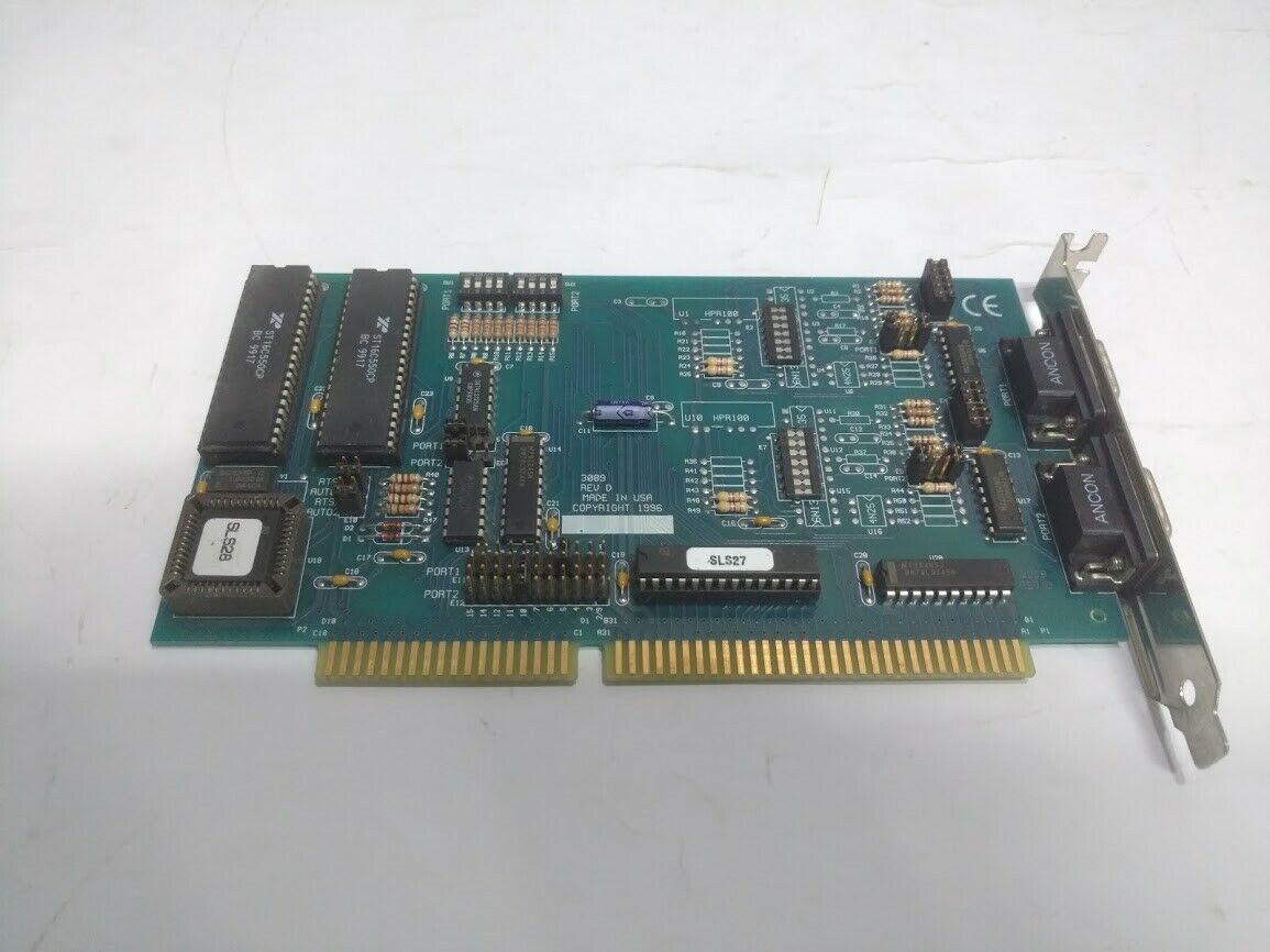 Sealevel 3089 Rev D 864.843.4343 ISA 2-Port RS-422 RS-485 Serial ...