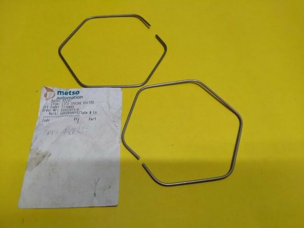 Metso automation lock spring R1L100 7110002 order No. s0553017-5 lot of ...