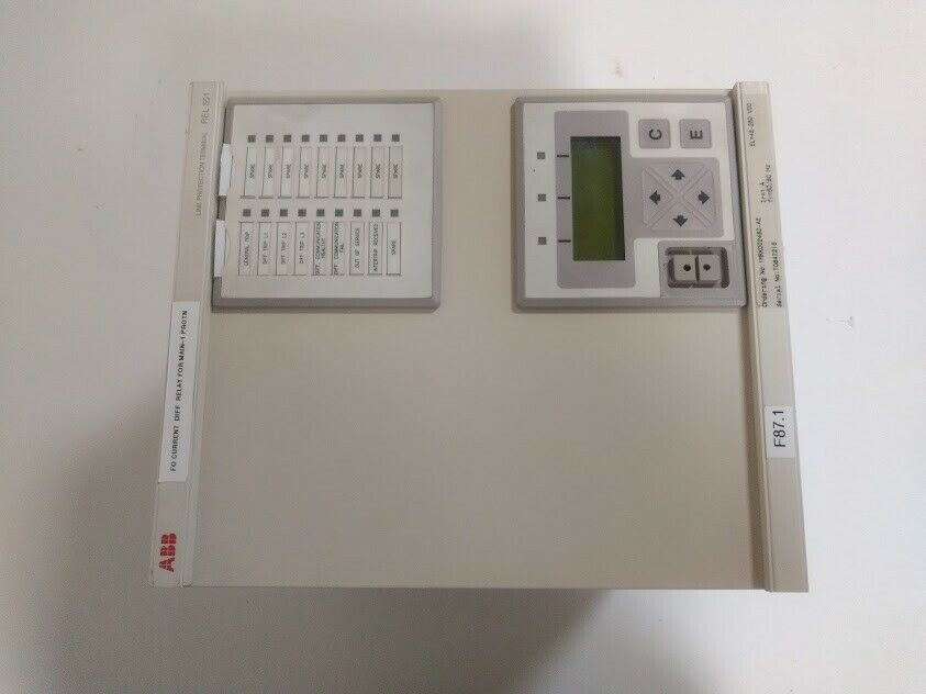 ASEA Brown Boveri REL 551 1MRK002480-AE Line Protection Terminal ABB ...