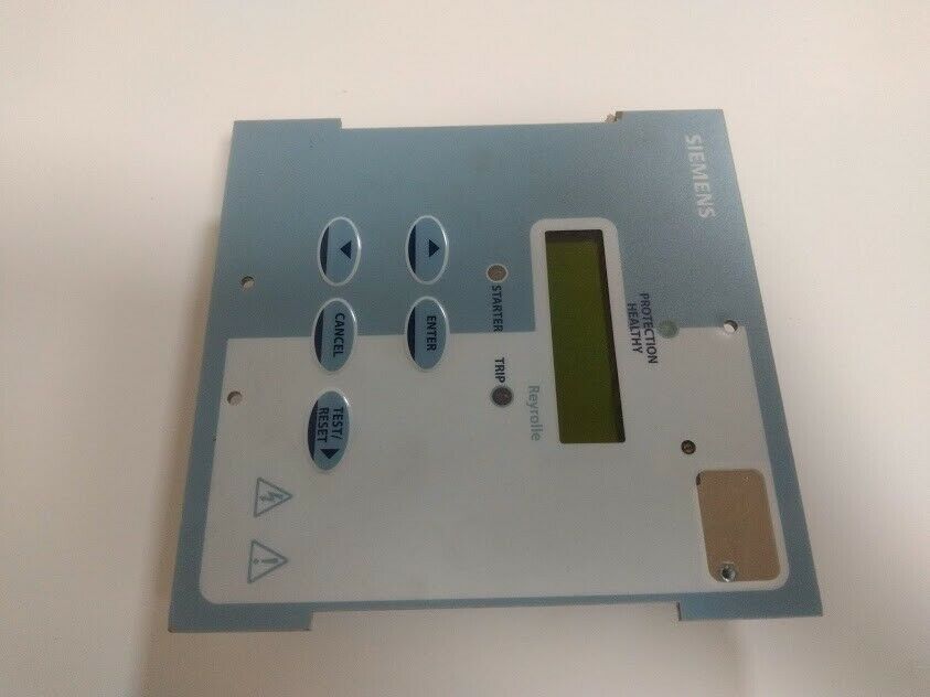 Siemens Protection NM427 Argus E6 Fascia 2434B57008 PCB Display ...