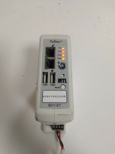 MTL Tofino 9211-ET HW Ver MT03A Industrial Ethernet Security Appliance 9211ET - Industrial SOL ...