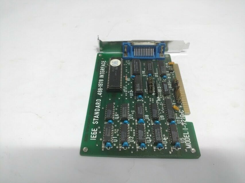 IEEE STANDARD 488-1978 Interface ISA Card I-7210-C IEEE-488 ...