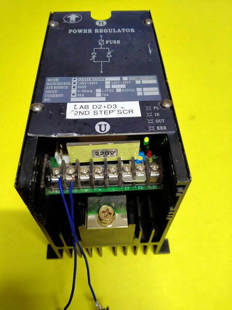 POWER REGULATOR PHASE ANGLE ZER0CR0SSING 100V-240V - Industrial SOL Pte Ltd