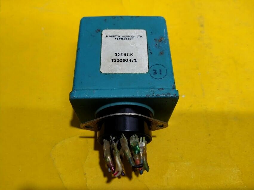 325HIIK TS20504/2 hermetically sealed relay by Magnetic Devices Ltd ...