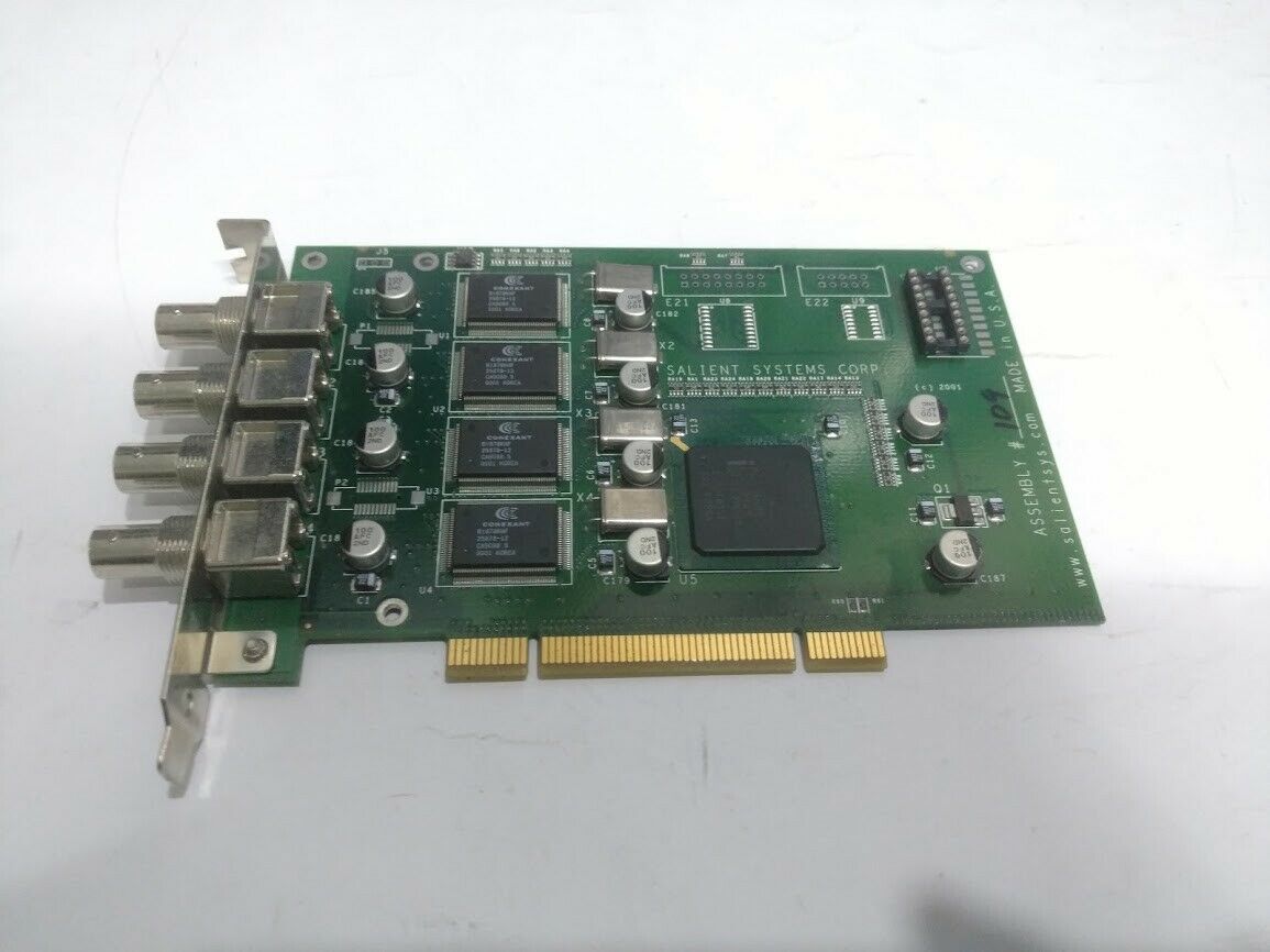 Dialogic D/4PCI 85-0562-006 Rev A 96-0676-001 PBX 4 port Intel / dialogic - Industrial SOL Pte Ltd