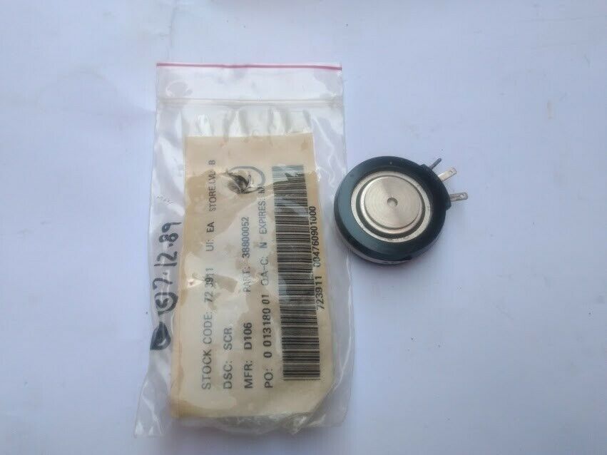 AEG 398 N 400 TOC 29V7 Silicon Controlled Rectifier P/N 38800052 New ...