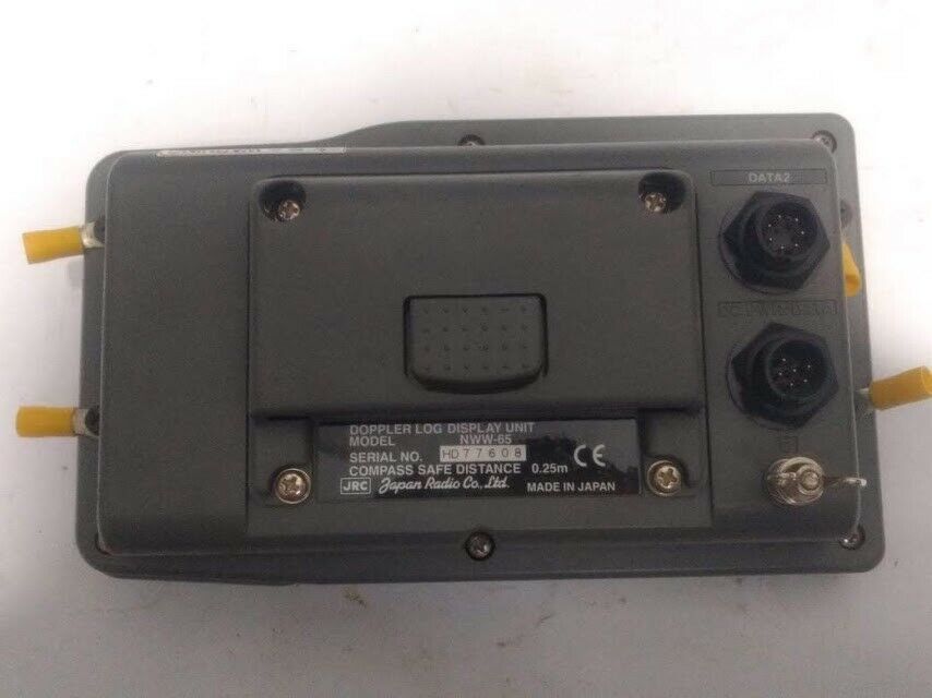 JRC Marine Doppler Sonar JLN 205 Display NWW-65 Display Unit Doppler ...