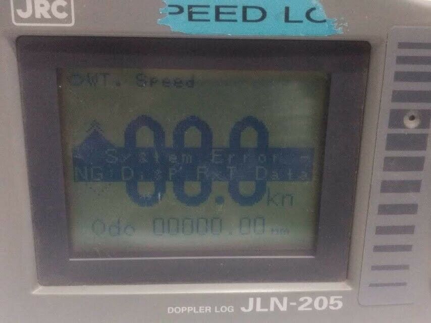 JRC Marine Doppler Sonar JLN 205 Display NWW-65 Display Unit Doppler ...