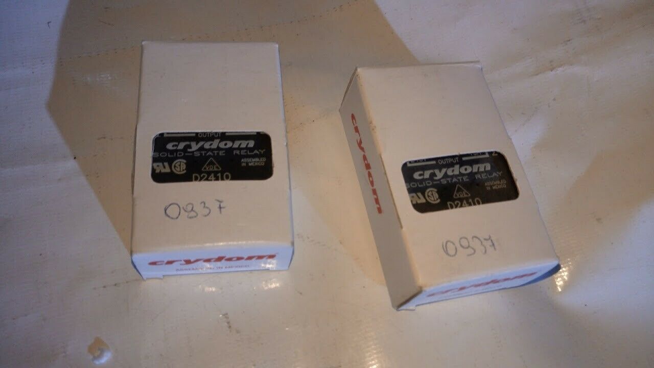 New Crydom Inc D2410 Solid State Relay D2410 - Industrial SOL Pte Ltd