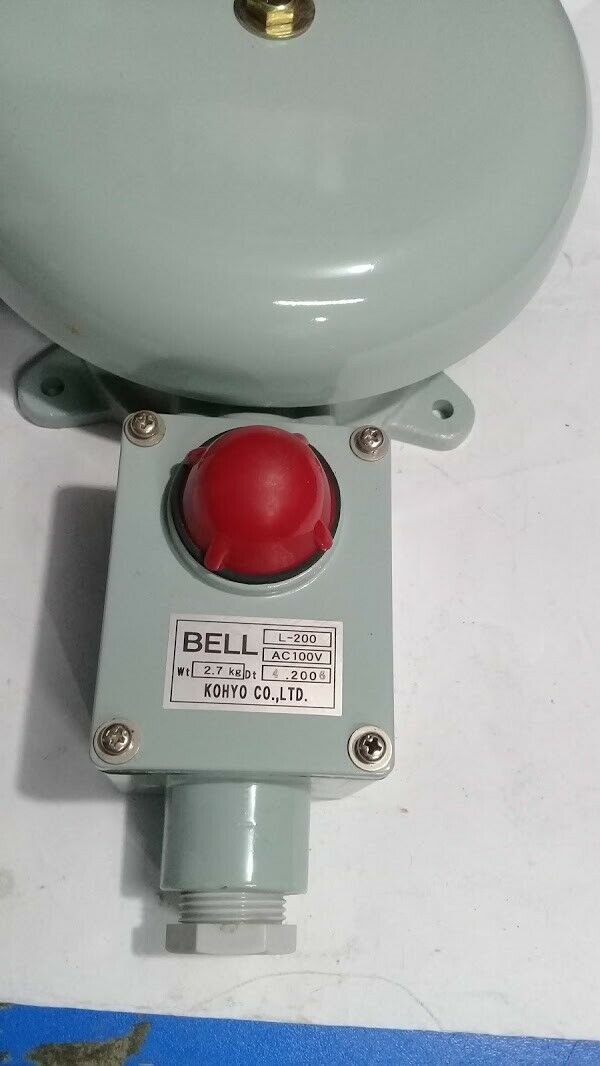 Kohyo Co.LTD L-200 Water Tight Bell L200 100v AC Marine Store Spare New ...