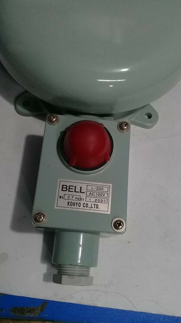 Kohyo Co.LTD L-200 Water Tight Bell L200 100v AC Marine Store Spare New ...
